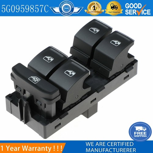5G0959857C Front Left Power Master Window Switch for MK7 VW GTI Golf 7 ...