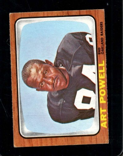 1966 TOPPS #116 ART POWELL VG+ RAIDERS *AZ6877 | eBay