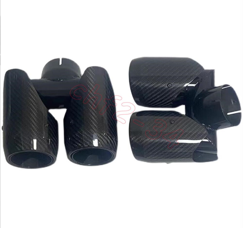 Carbon Fiber Rear Exhaust muffler tail Pipe Outlet For LandRover ...