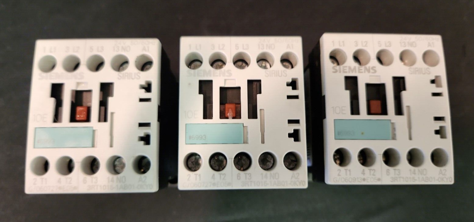 Siemens IEC/EN 60947-4-1 10E Contactors - Lot of 3 | eBay