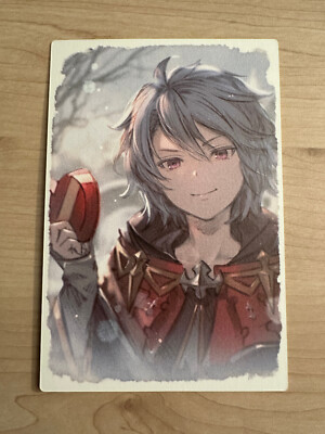 Granblue Fantasy Valentine 2021 Postcard - Caim | eBay