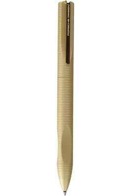 PORSCHE DESIGN Ballpoint Pen LIMITED EDITION P’3120 Gold & Gold Trim ...