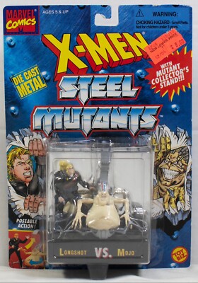 X-Men Steel Mutants Longshot vs Mojo Action Figure Set Toy Biz | eBay