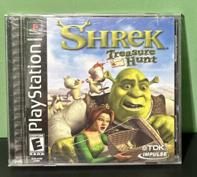 Shrek: Treasure Hunt (Sony PlayStation 1, 2002) PS1 - Game Complete ...