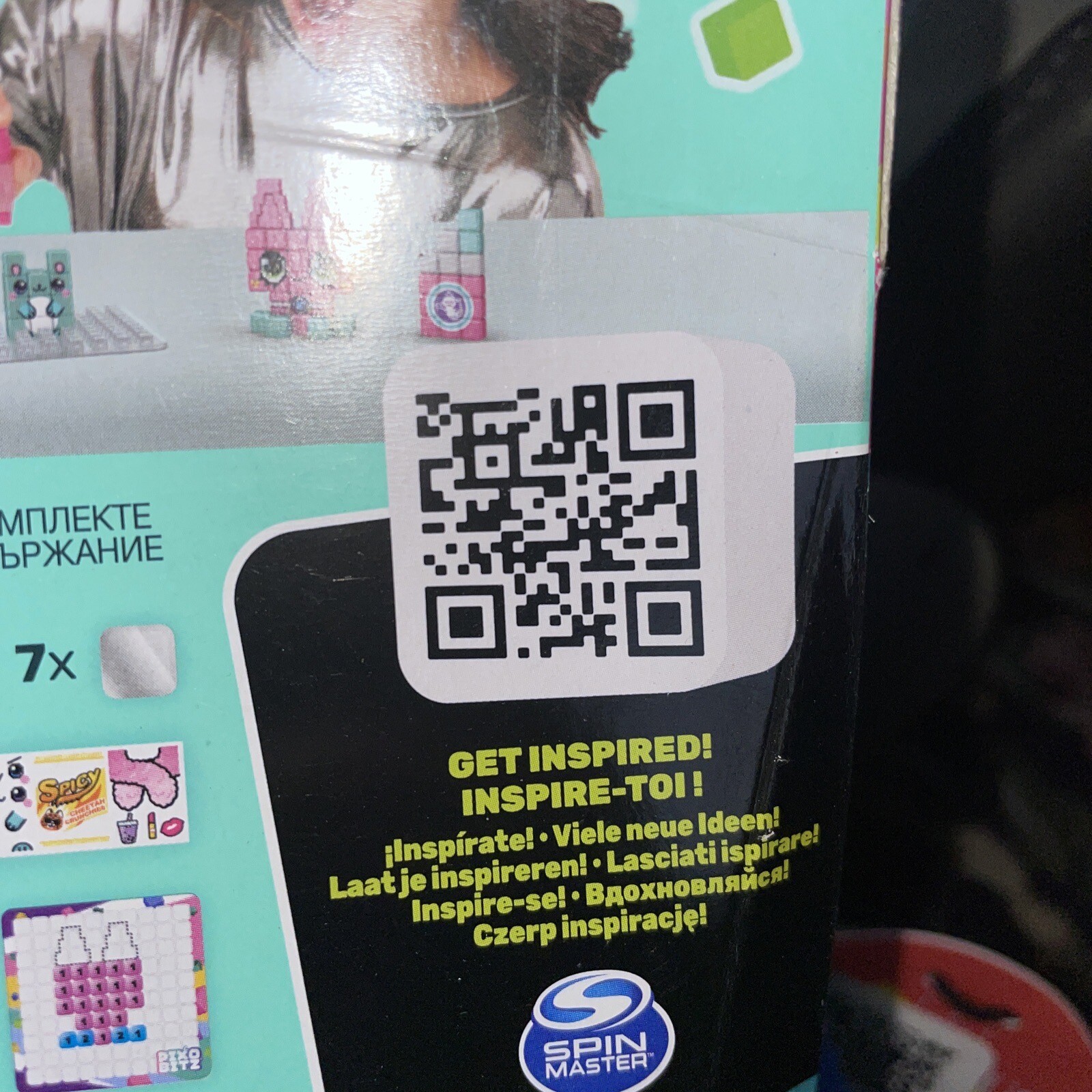 NEW Spin Master Pixo Bitz Metallic Pack 164 Pieces Make, Mist ...