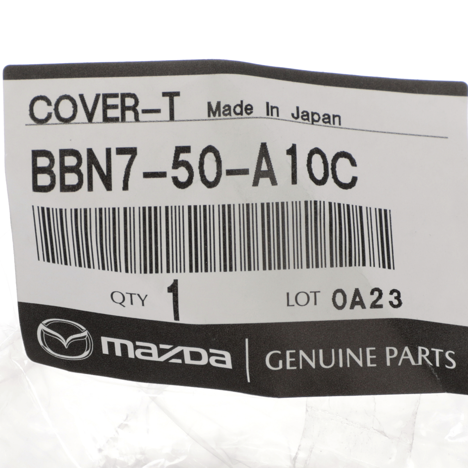 OEM NEW 10-13 Mazda 3 Front Bumper Driver Side Tow Hook Eye Cover BBN7 ...