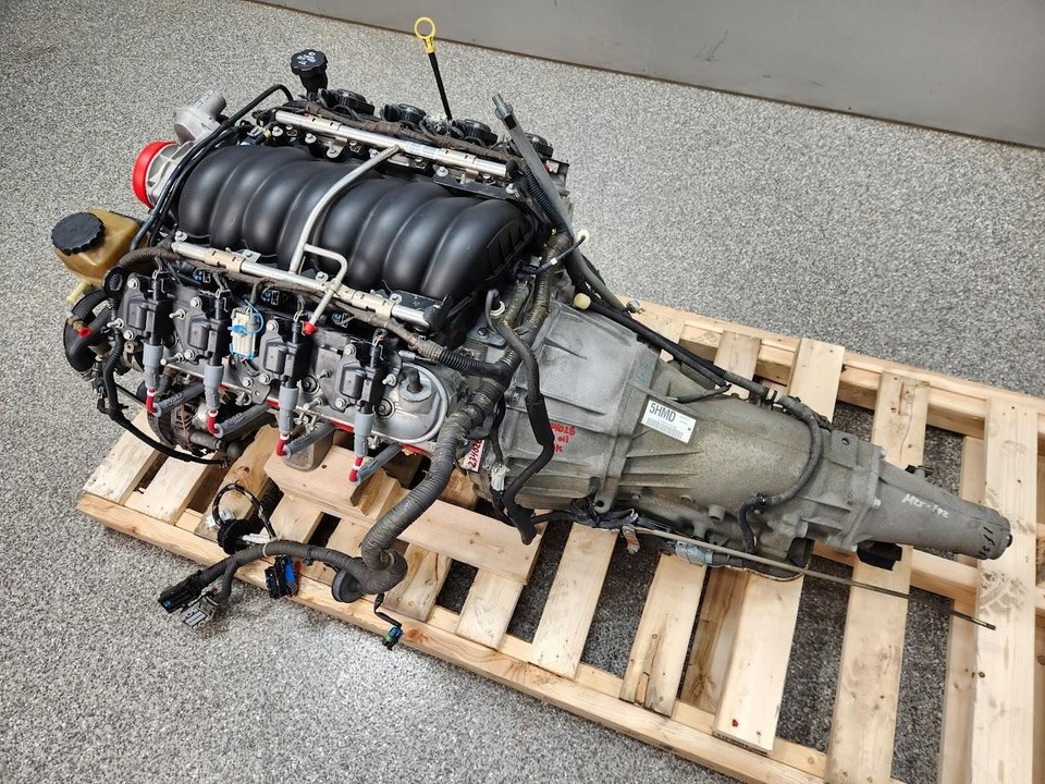 2005 Pontiac GTO 6.0L LS2 V8 Gasoline Complete Engine Assembly Liftout ...