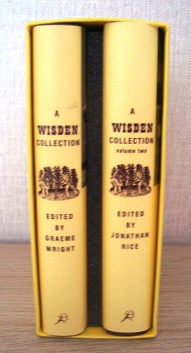 The Wisden Collection Volumes 1 & 2 With Slip Case Boxed Set of Cricket ...