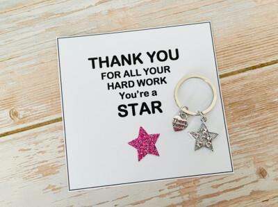 Employee Appreciation Thank You gifts Team Colleagues Staff YOU ARE A ...