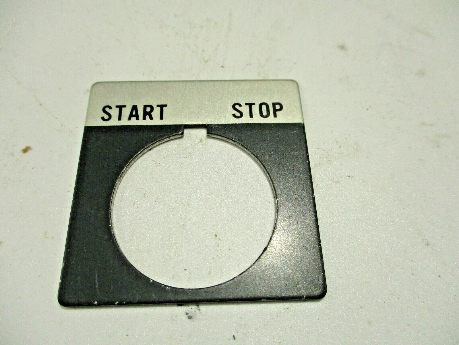 NEW ALLEN-BRADLEY 800T-X549 START-STOP LEGEND PLATE | eBay