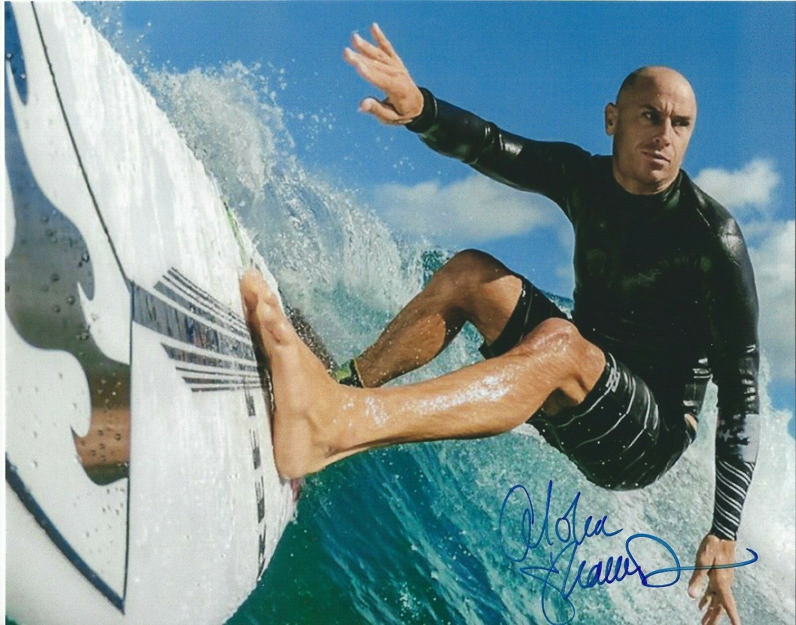 SHANE DORIAN Signed Autographed 8 x 10 Photo Surfing Surf FREE SHIPPING ...