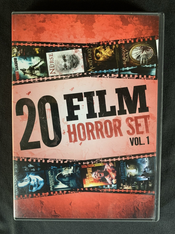 5 Horror DVD lot with 61 Horror Movies Combined. Horror, Slasher, Gore ...