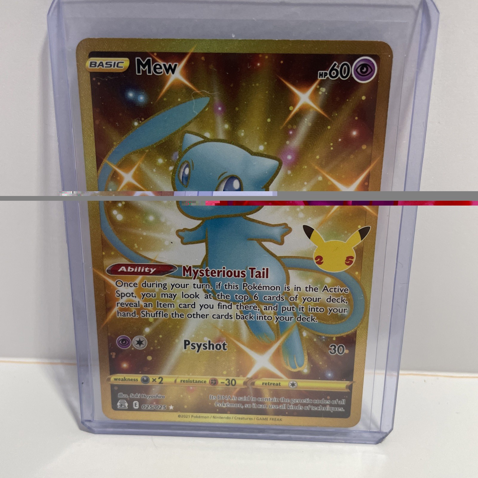 Mew 25 Current Market Value | Celebrations