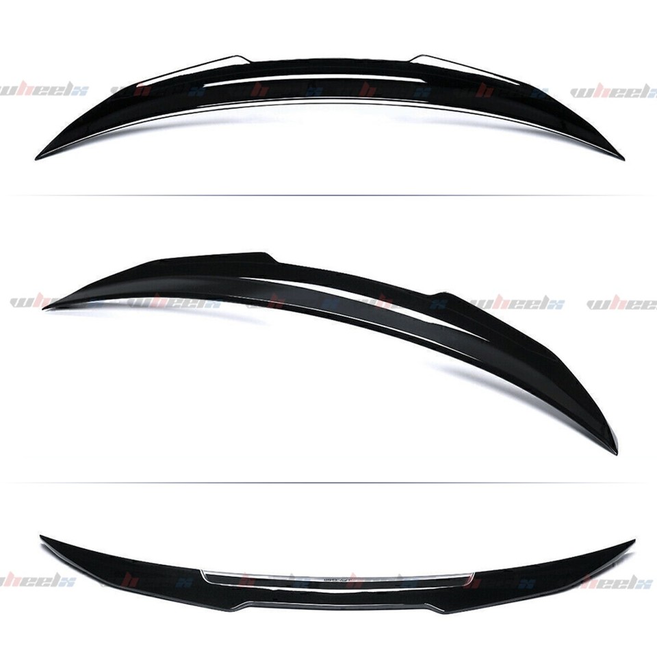 PSM STYLE TRUNK SPOILER + LED REAR BUMPER DIFFUSER LIP FOR 2014-17 ...