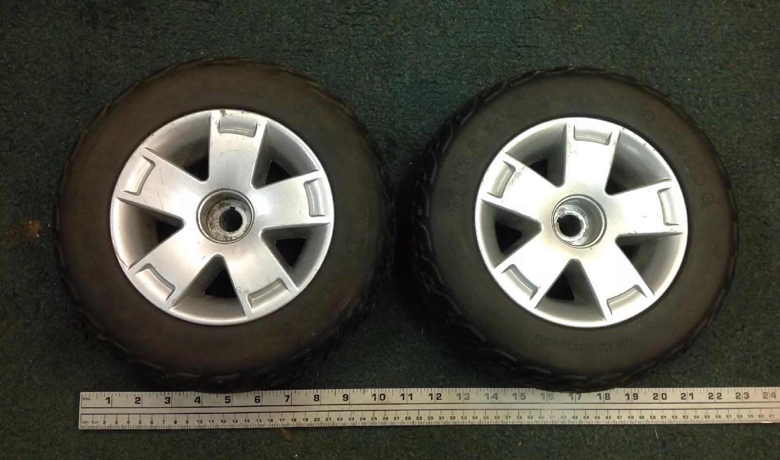 Primo Wheels Tires Rim 11x3.6 P-124 jazzy tires scooter rear | eBay