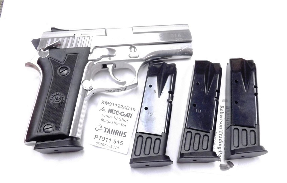Mec-Gar 9mm 10 Shot Magazine for Taurus PT911 PT915 NO 917C Sig P228 ...
