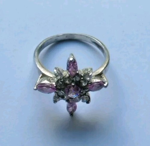 Silberring 925 Ring Silber Blume Stern 2cm | eBay.de