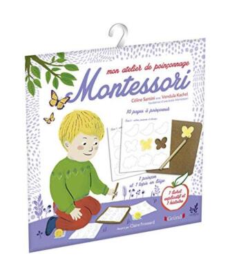 Mon atelier de poinçonnage Montessori: Avec 10 pages à poinçonner ...