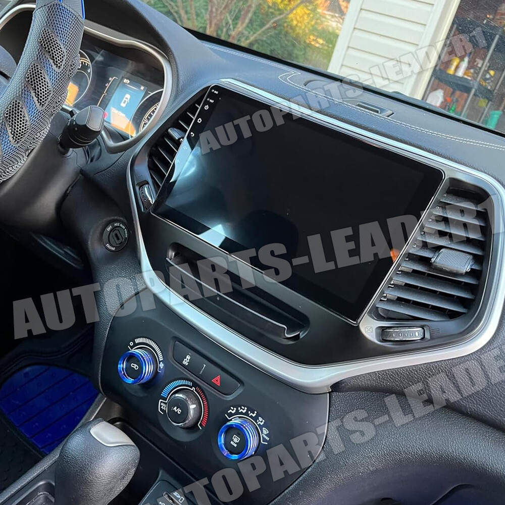 ANDROID 13.0 CAR STEREO RADIO GPS CARPLAY FOR JEEP CHEROKEE 2015-2018 2 ...