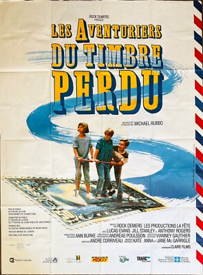 Affiche Cinéma LES AVENTURIERS DU TIMBRE PERDU 120x160cm Poster ...