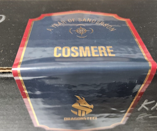 Dragonsteel Cosmere Sealed Year of Sanderson Swag Box Kickstarter ...