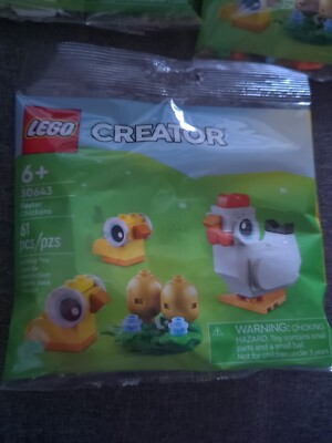 2023 Lego Creator 30643 Easter Chickens NEW Free Legoland Ticket EXP 12 ...