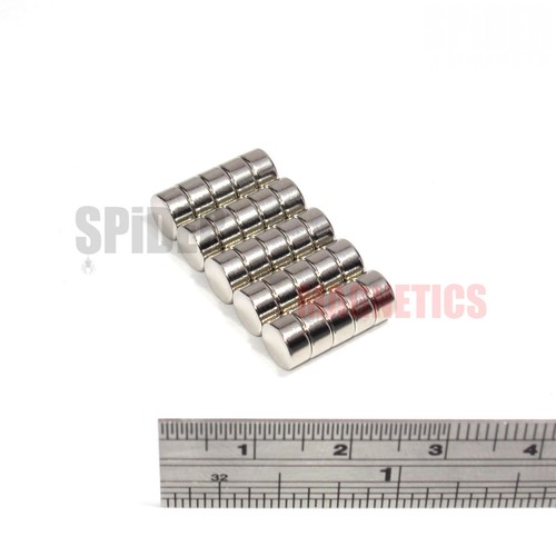 25 Small Strong 6x3 mm Magnets Neodymium Disc For Craft Fridge DIY 6mm ...