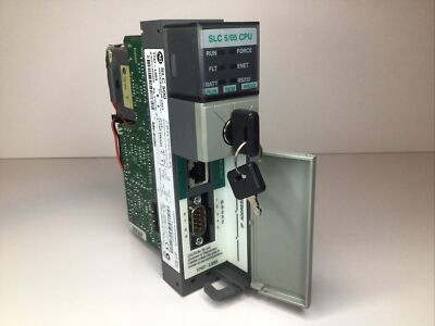 Allen Bradley 1747-L553 Series B SLC 500 SLC 5/05 64K Ethernet/RS-232 ...