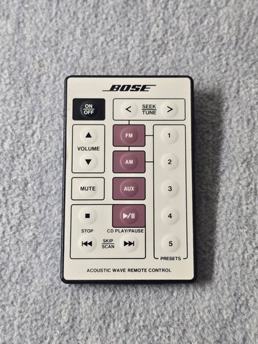 Genuine Bos Acoustic Wave Remote Control for CD-3000 Music System【New ...