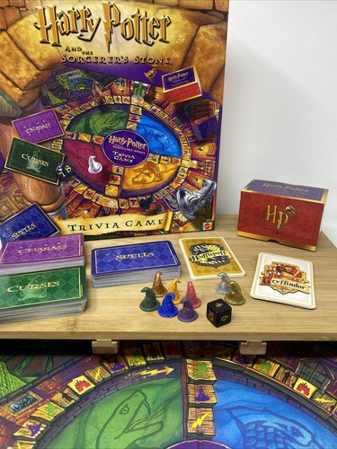 Harry Potter and The Sorcerers Stone Trivia Board Game 2000 Mattel | eBay