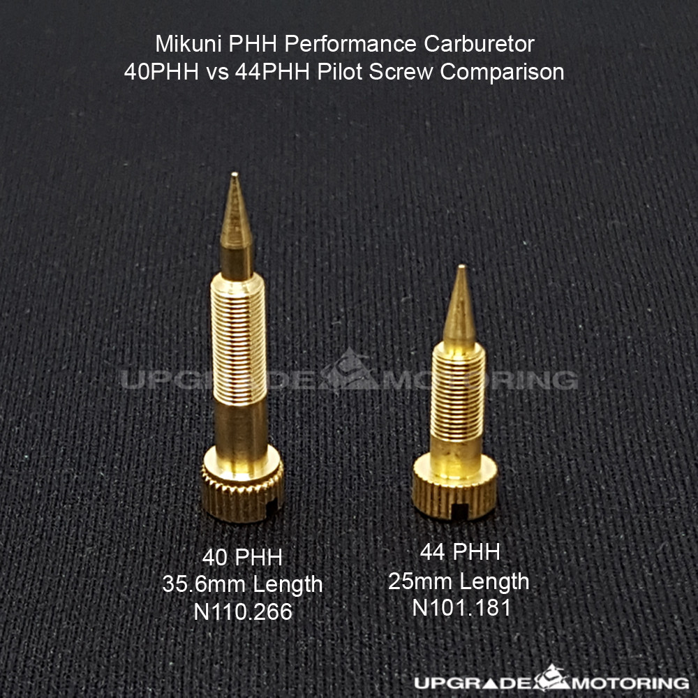 Mikuni 44PHH Perf Carb Pilot Screw N101.181 4pc Datsun 510 2000 620 ...