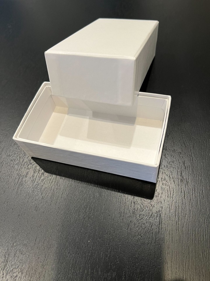Chipboard Gift Box Heavy Duty Full Top/Bot Closure 5 3/8 x 2 7/8 x 1 5/ ...