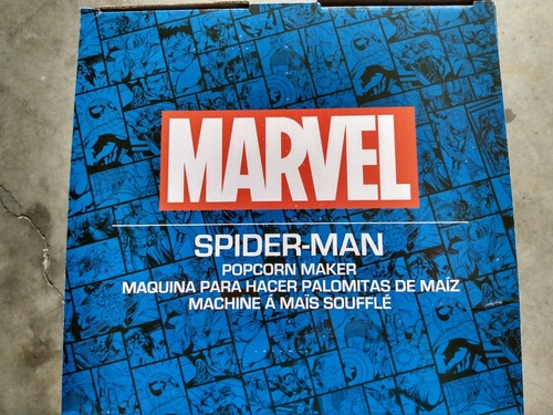 NEW Spider-Man Popcorn Maker SpiderMan Multi Verse Marvel Eat the ...