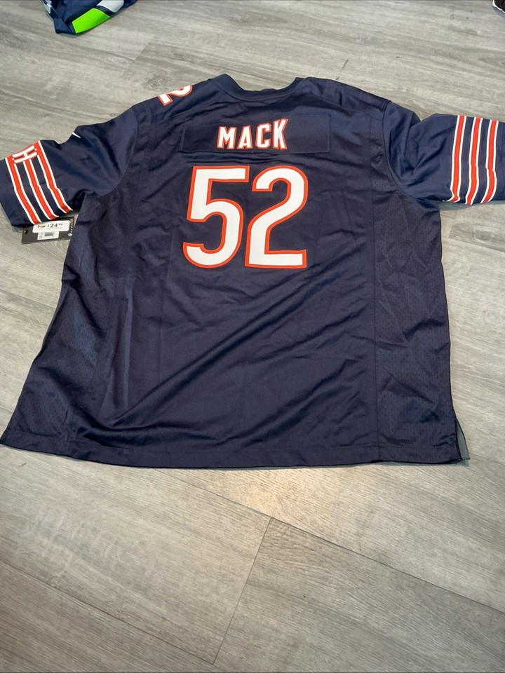 New Adult Navy Nike Chicago Bears Khalil Mack 2XL Jersey | eBay