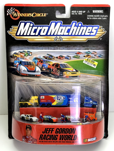 Winner's Circle - Micro Machines - Jeff Gordon Racing World | eBay