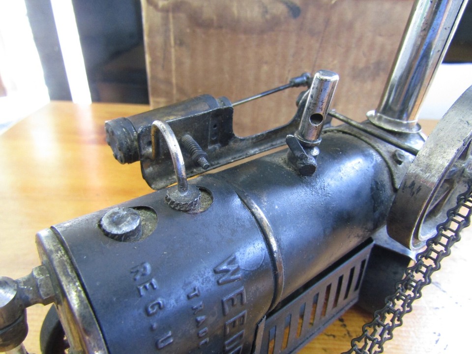 1920's Weeden #646 Toy Steam Engine Roller Tractor Locomotive with ...