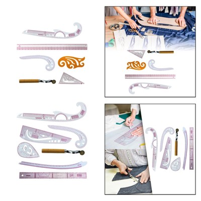 DIY Sewing Ruler Tailor Set Sewing Tools Designers Clothing Design ...