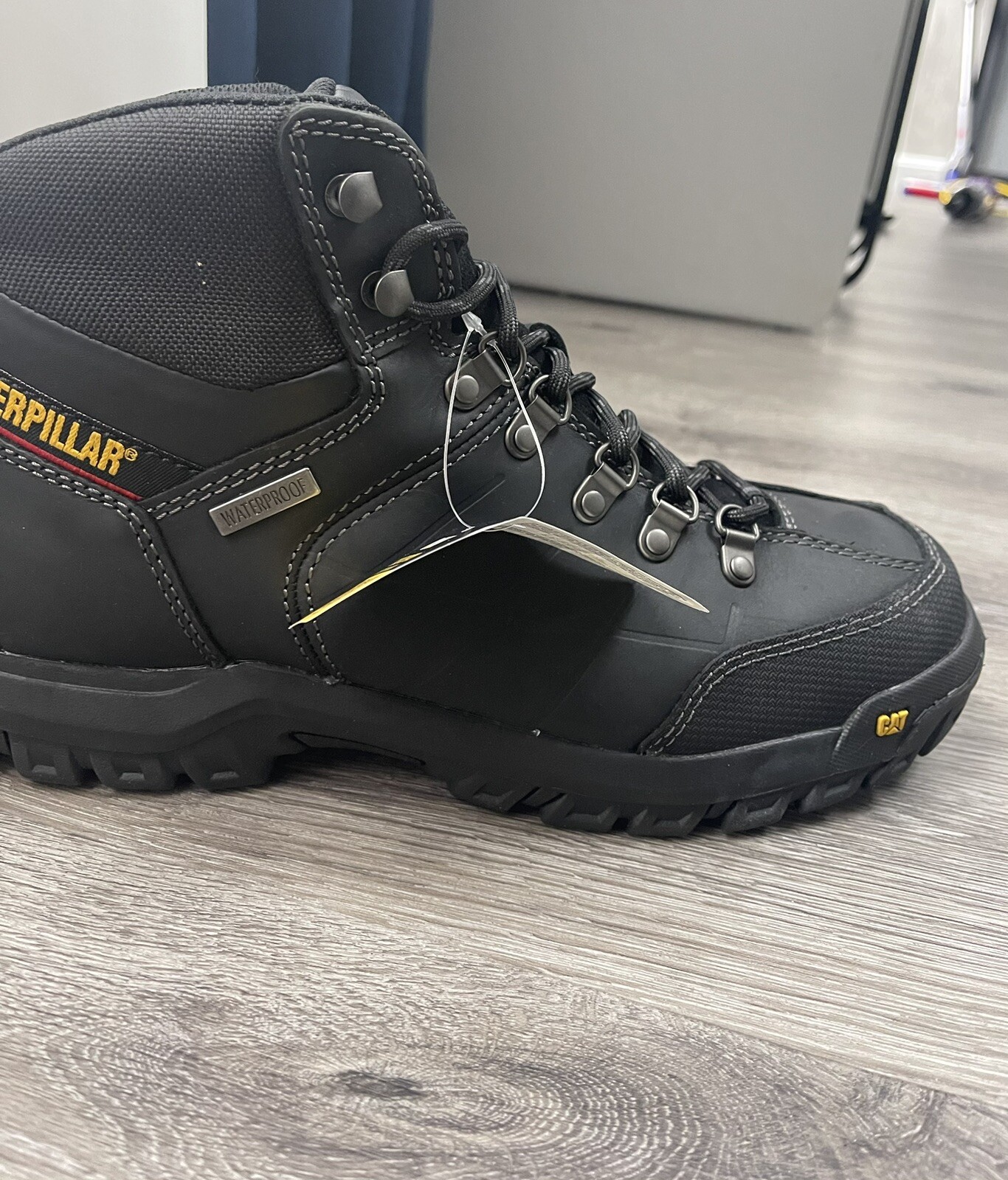 CAT Threshold Men's Waterproof Steel Toe Work Boot - Black, US 10 for ...