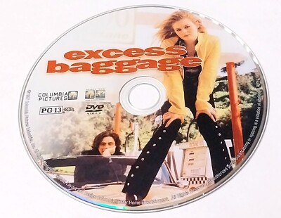 Excess Baggage DVD Disc Only Alicia Silverstone Jack Thompson Christopher Walken | eBay