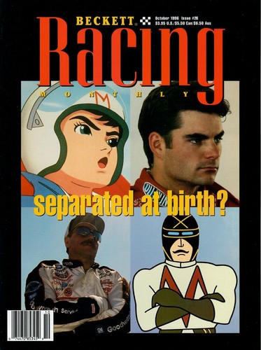 Beckett Racing October 1996 #26 Speed racer/ Racer X Vintage Card ...