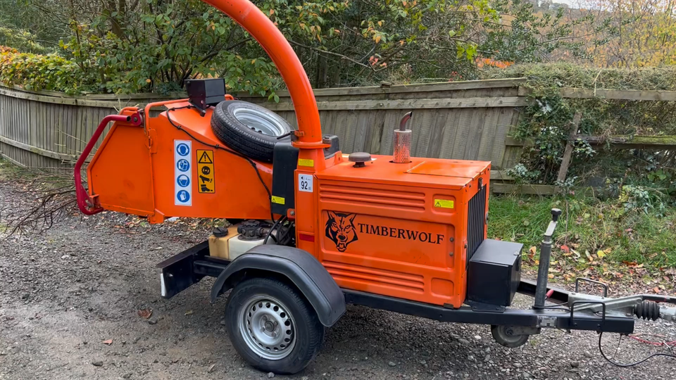 Timberwolf 150 DHB woodchipper shredder chipper 230 190 tree surgeon ...
