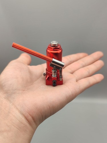 1/10 Scale Mini Metal Hydraulic Jack Model Can Be Used /Lift 30kg ...