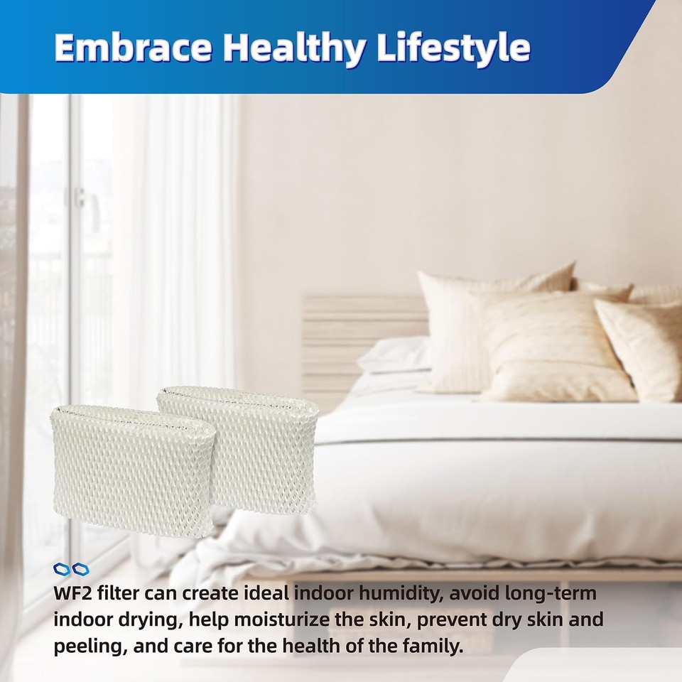 WF2 Humidifier Filter Replacement for Vicks & Kaz Part # PWF2 V3000 ...