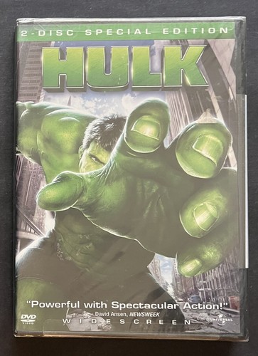 NEW & SEALED HULK DVD 2003 2-Disc Special Edition Widescreen Version ...