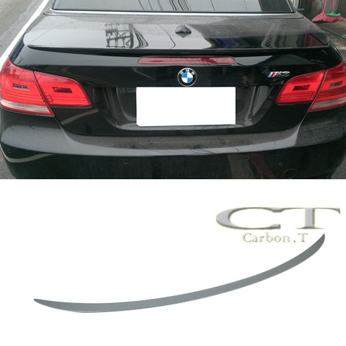 UNPAINTED BMW E93 CONVERTIBLE M3 TYPE REAR TRUNK BOOT SPOILER 335i | eBay