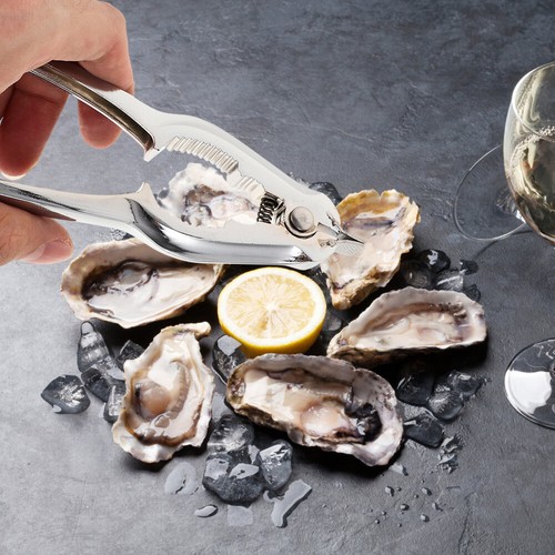 Stainless Steel Clam Opener Clamming Equipment Blood Clamp Kitchen ...