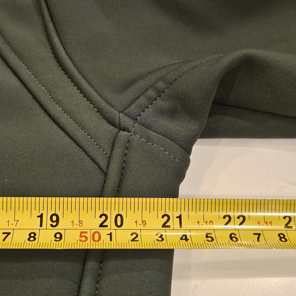 Jameson Irish Whiskey Jacket Mens Medium Green Softshell Fleece Zip ...