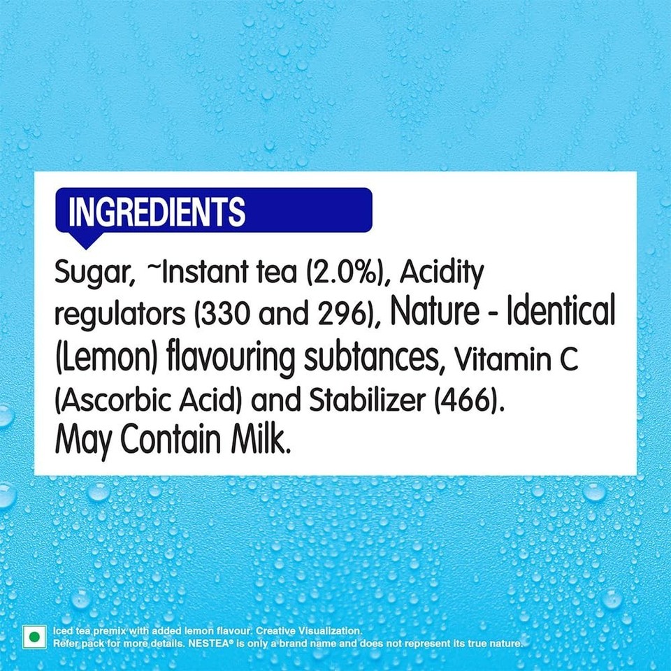 Nestea Powder Instant Iced Tea Refreshingly Good Taste Lemon Flavour ...