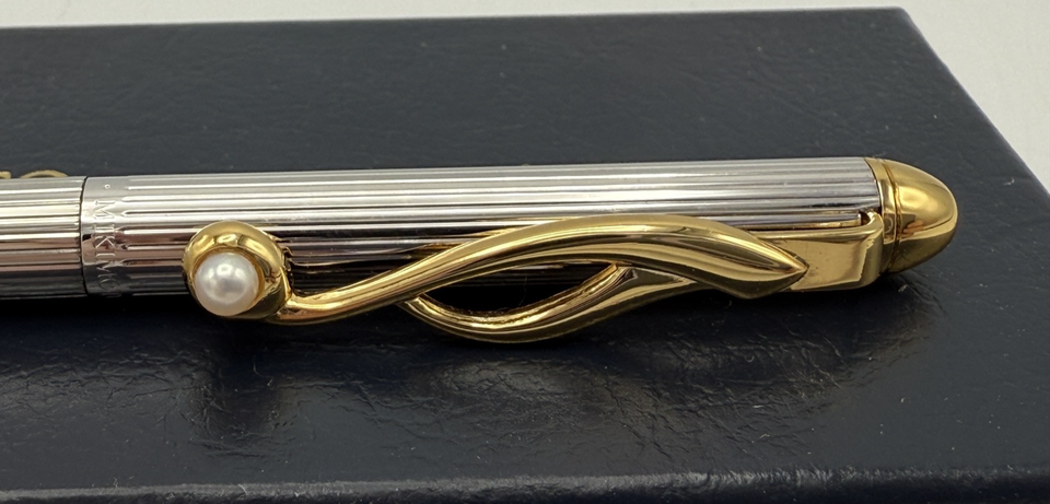 Mikimoto International Universal Aviation Silver Gold with Pearl ...