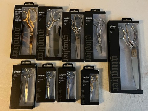 Gingher Scissors - LOT OF 9 - New In Box | eBay